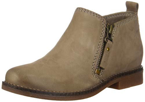 Hush Puppies Women's Mazin Cayto Ankle Boot, Taupe, 7.5 W US