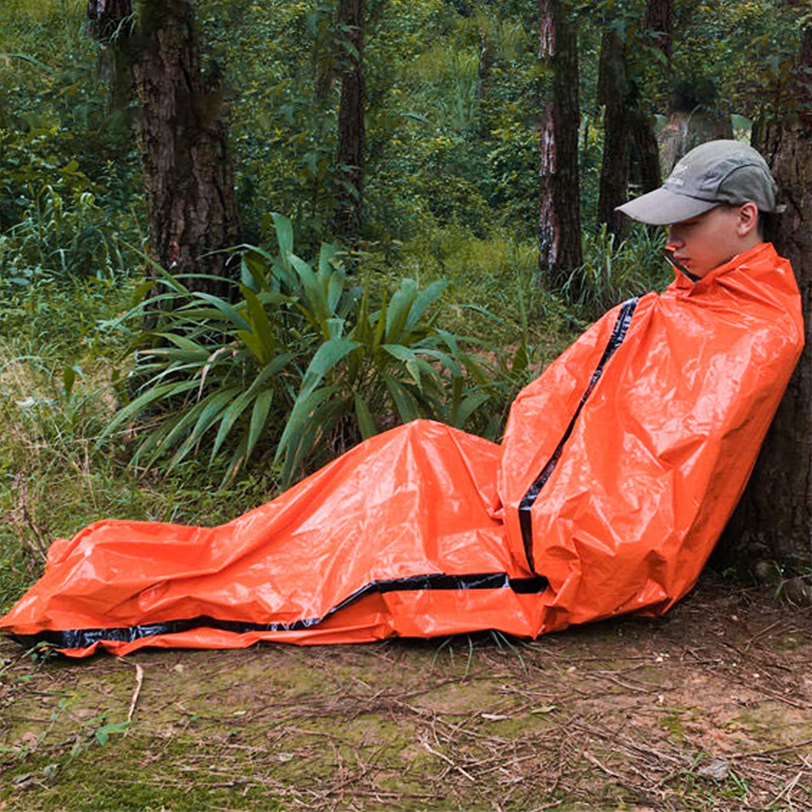Kadimendium Portable Compression Bag Outdoor Adventure Sleeping Bag Warm Washable Sleeping Bag Compression Stuff Sack Sleeping Bag for Travel Camping for Travel Hiking
