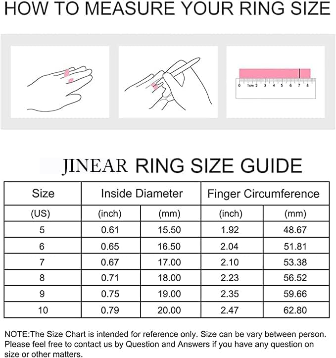 JINEAR 3mm Wedding Bands for Women Eternity Ring 18K Gold Plated Cubic Zirconia Engagement Rings Stackable Anniversary Promise Statement Ring Gift for Her Size 5 to 10