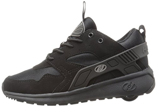 Heelys Girls Force Sneaker, Black, 3 Little Kid