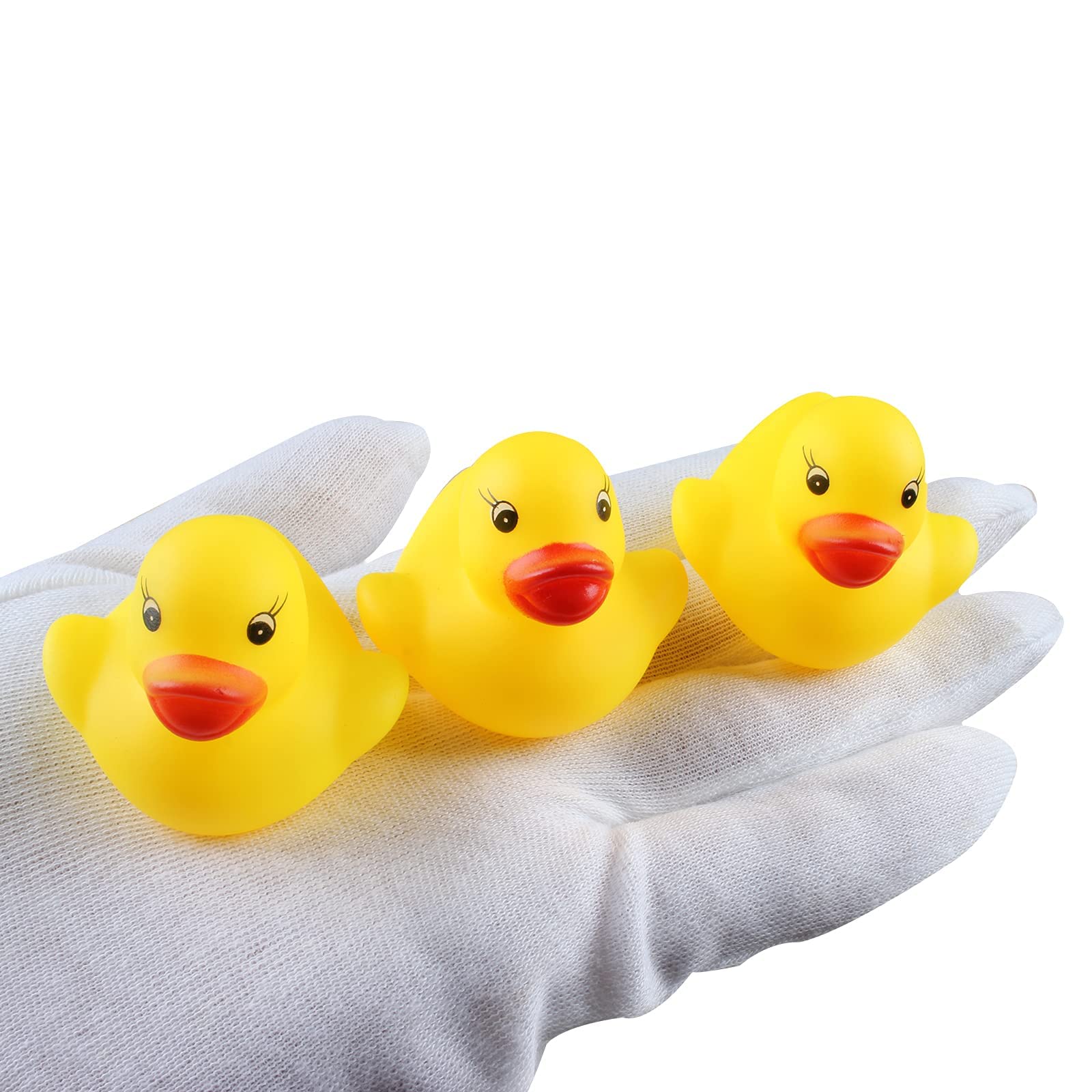 Meeall Rubber Ducky Bath Toy Set β Kids Bath Toys Yellow Rubber Ducks β Pack of 20 Ducks