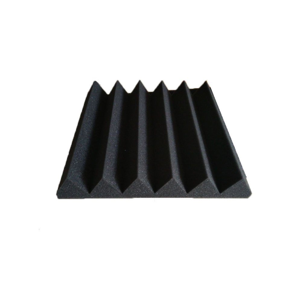 HWLIYUTAI 48Pack Black&Green Acoustic Foam Panels 2" X 12" X 12" Soundproofing Studio Foam Wedge Tiles Fireproof - Top Quality - Ideal for Home & Studio Sound Insulation (48Pack, Black&Green) …