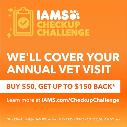 IAMS PERFECT PORTIONS Healthy Kitten Grain Free* Wet Cat Food Cuts in Gravy, Chicken Recipe, (24) 2.6 oz. Easy Peel Twin-Pack Trays
