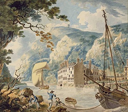 Imagekind Wall Art Print entitled Avon Gorge And Bristol Hotwell by The Fine Art Masters | 13 x 11