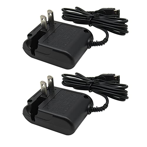 MEILIANJIA 2 pcs Wall Charger Power Adapter Fits for Nintendo DS Game Boy Advance GBA SP NTR-002