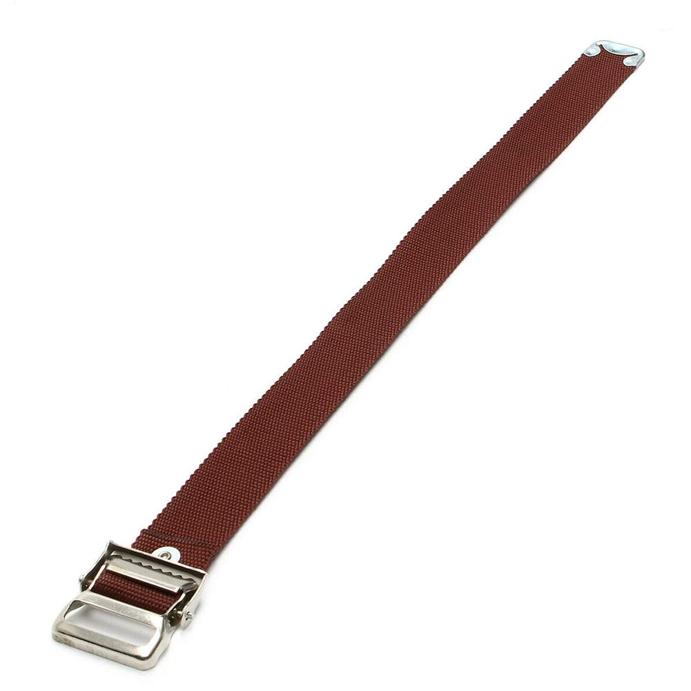 Leg Band Strap, Adjustable Comfort Drywall Home Improvement Stilts Firm Leg Band Straps Loop for Men and Women, Replacement Part for Stilts, Brown