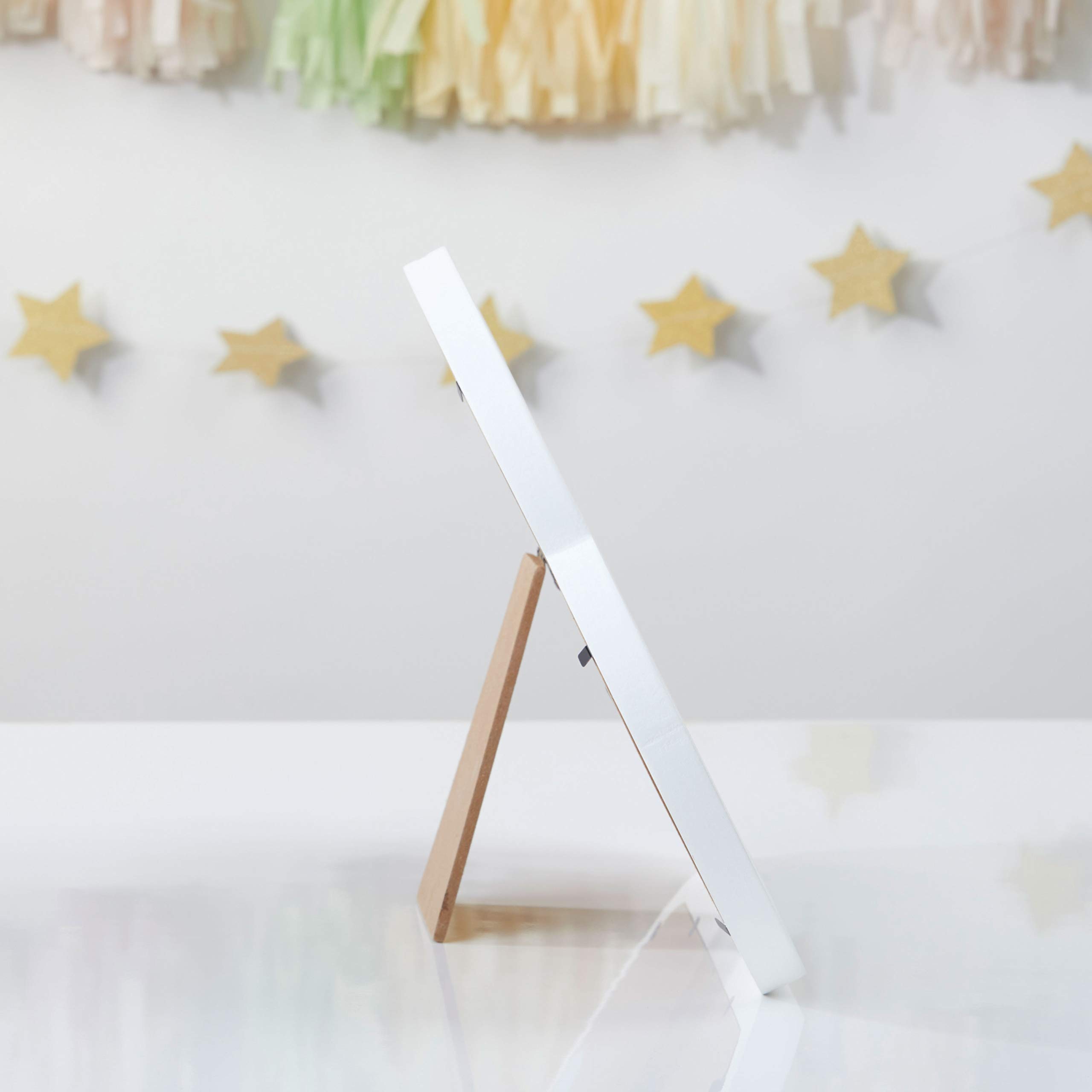Kate Aspen Baby Shower Guest Book Cloud Frame Guestbook Alternative, One Size, White