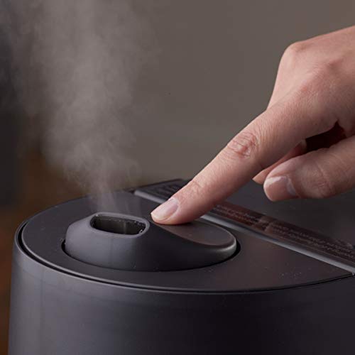 Honeywell Top Fill Cool Mist Humidifier Black Ultra Quiet with Auto Shut-Off, Variable Settings, Removeable Tank & Rotating Mist Nozzle for Medium to Large Rooms, Bedroom, Baby Room