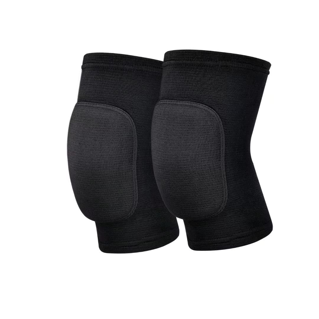 JMOKA Non-Slip Knee Brace Soft Knee Pads Breathable Knee Sleeve Knee Pads Volleyball Knee Pads Dance Knee Pads,Yoga Knee Pads Basketball Knee Pads Knee Guard Sports Knee Pads Knee Support (L)