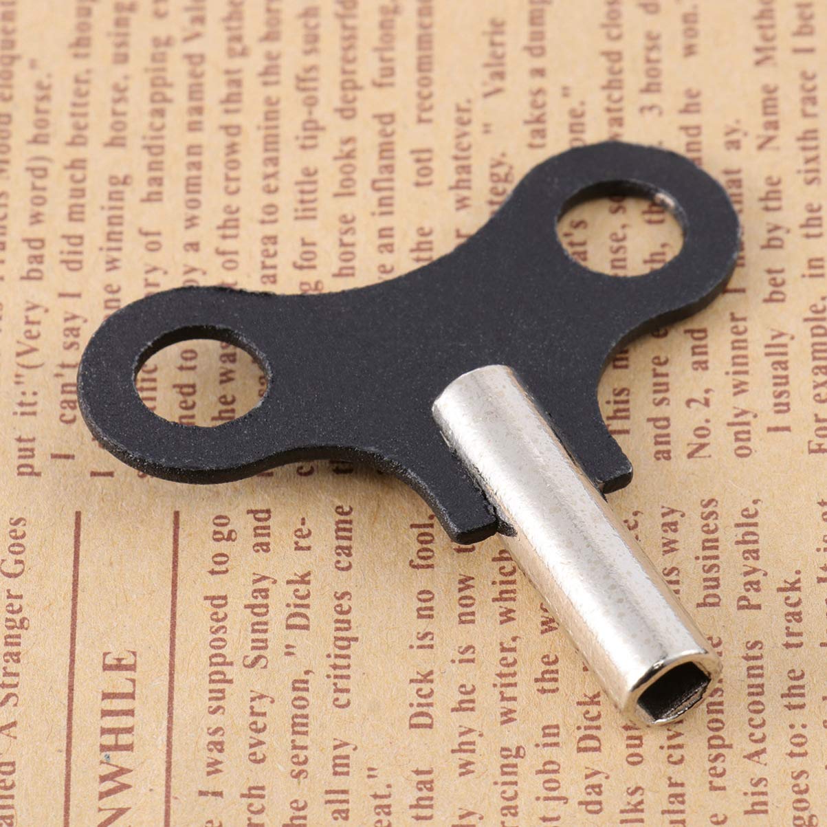 ibasenice Clock Winding Key - 5Pcs Clock Key Repair Tool for Clock, Clock Repair Tool Wood Clock Tool for Hermle, Hamilton, Ridgeway, Howard Miller, Seth Thomas, Clock