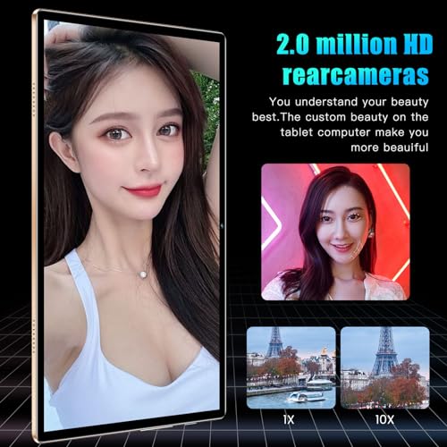 JIAJO 10.1-Inch Android Smart Tablet for Cross-Border 3g Calls (Us Regulations), 2gb+16gb Flash Memory, 2.0million HD Rearcameras, 5.0mp Front Camera, GPS Navigation, 5g Sim Card Plus
