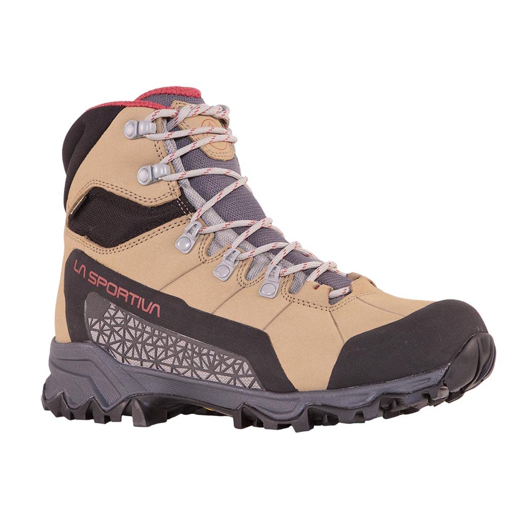 La Sportiva Womens Nucleo High II GTX Hiking Boots, Aloe/Velvet, 5.5