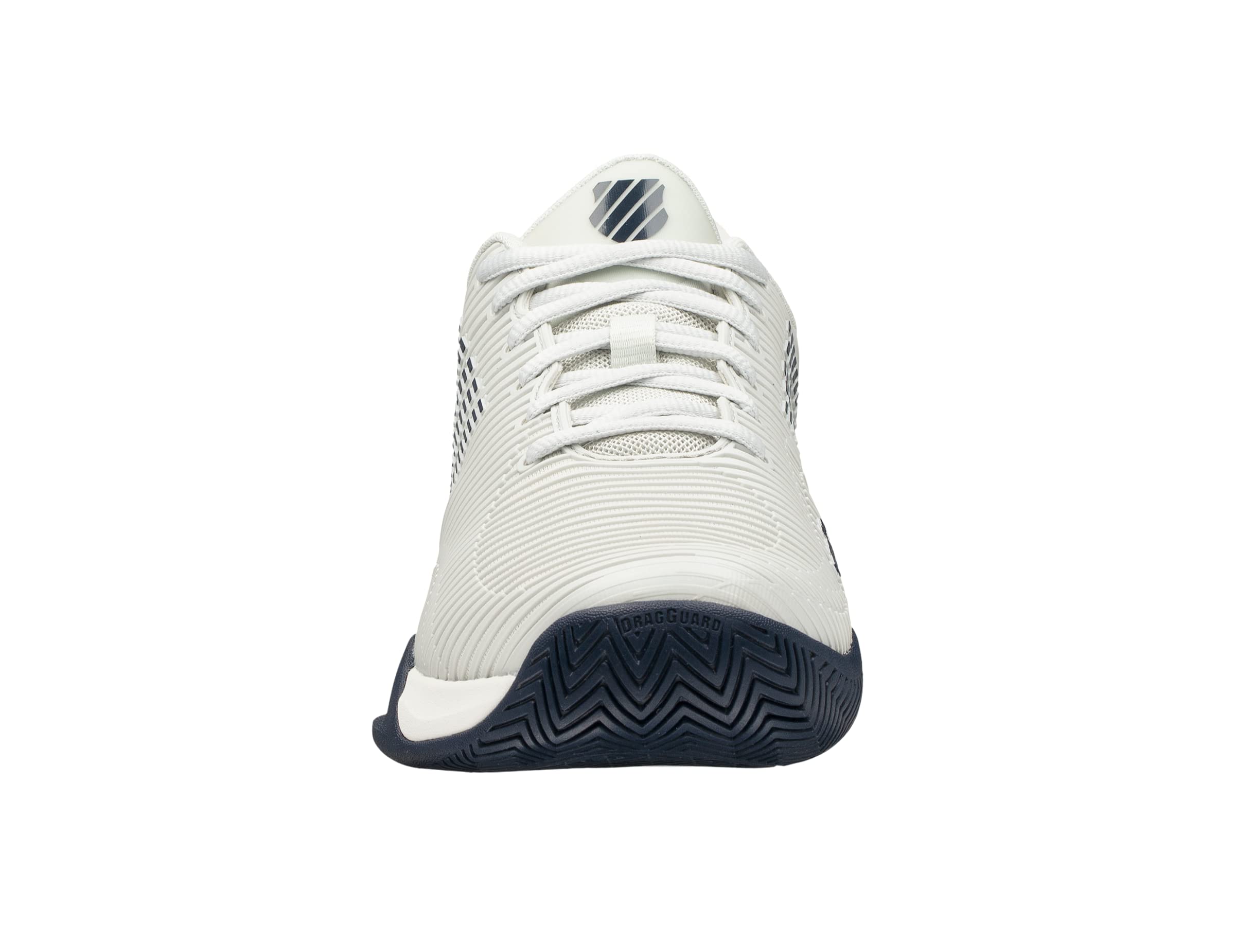 K-Swiss Men's Hypercourt Supreme Tennis Shoe, Barely Blue/White/Navy, 9 M