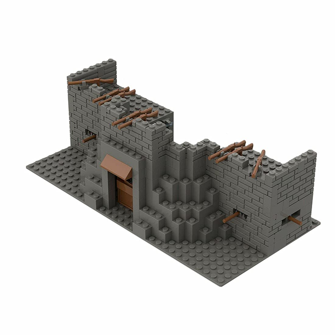NOSTEA Military Scene Building Bricks, Military Defensive Bases Model, Military War Sets Compatible with Lego