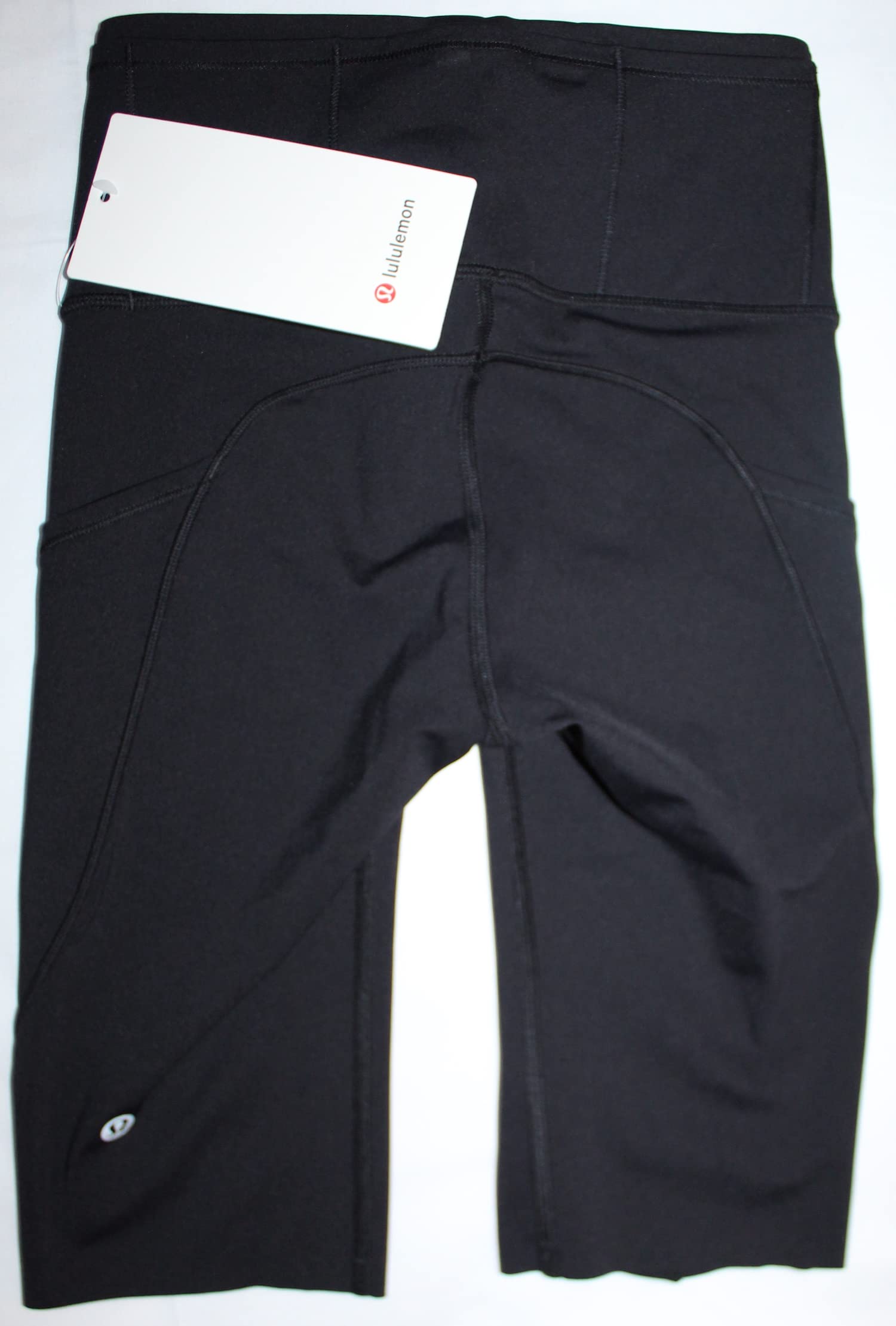 Lululemon Women's Fast and Free High Rise Long Shorts 10" Womens Size 2 HR Black Short