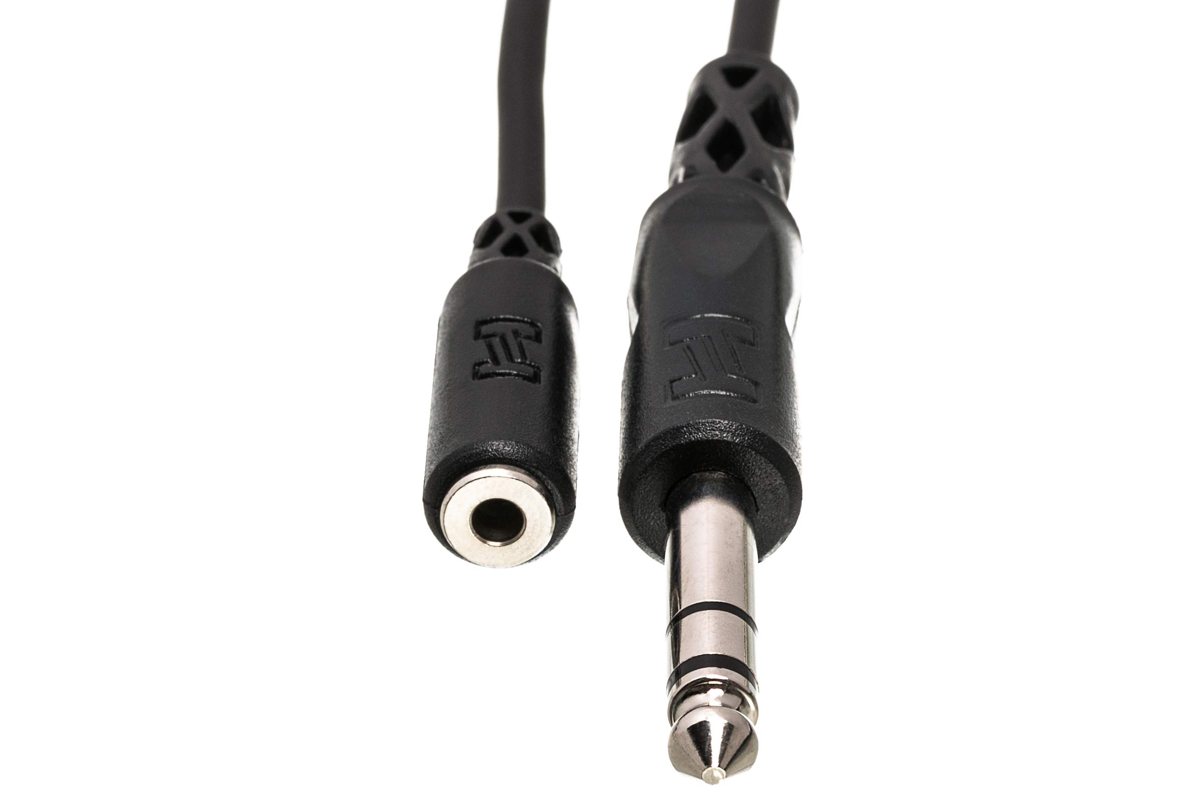 Hosa MHE-325 3.5 mm TRS to 1/4" TRS Headphone Adaptor Cable, 25 Feet
