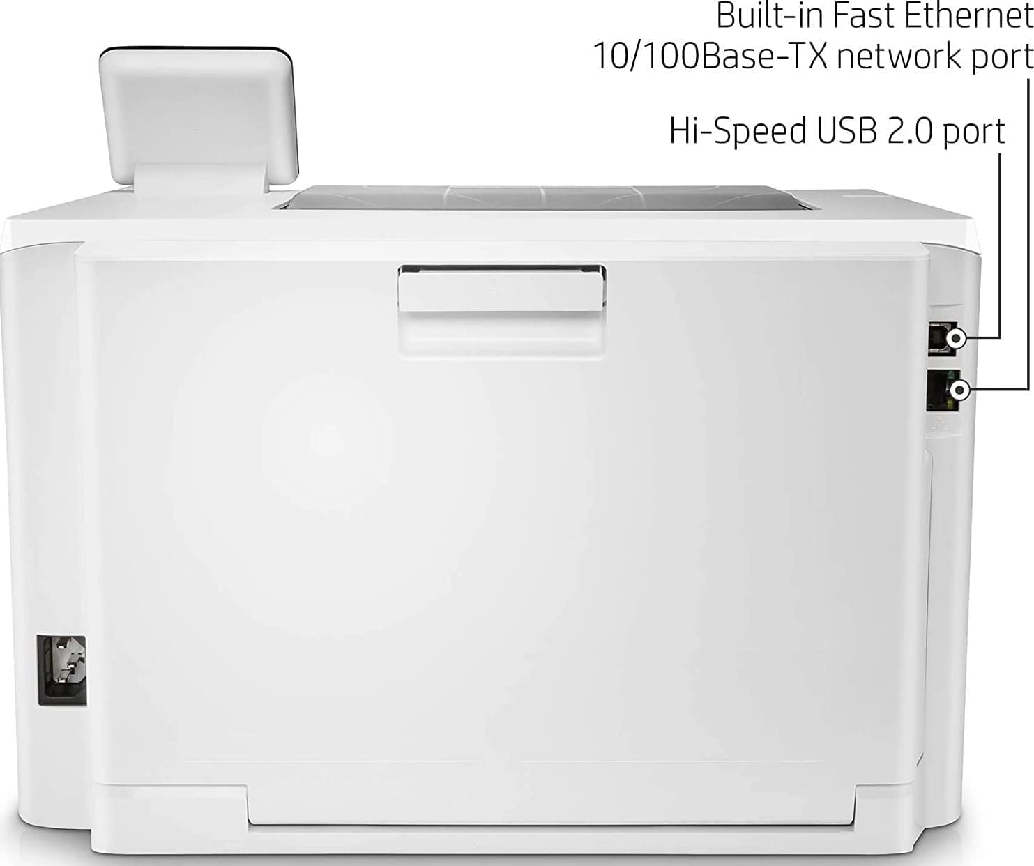 HP Color Laserjet Pro M255dw Wireless Single-Function Laser Printer - Print only - 2.7" Color Touchscreen, 22 ppm, 600 x 600 dpi, 8.5 x 14, Auto 2-Sided Printing, Ethernet, USB, Cbmou Printer_Cable