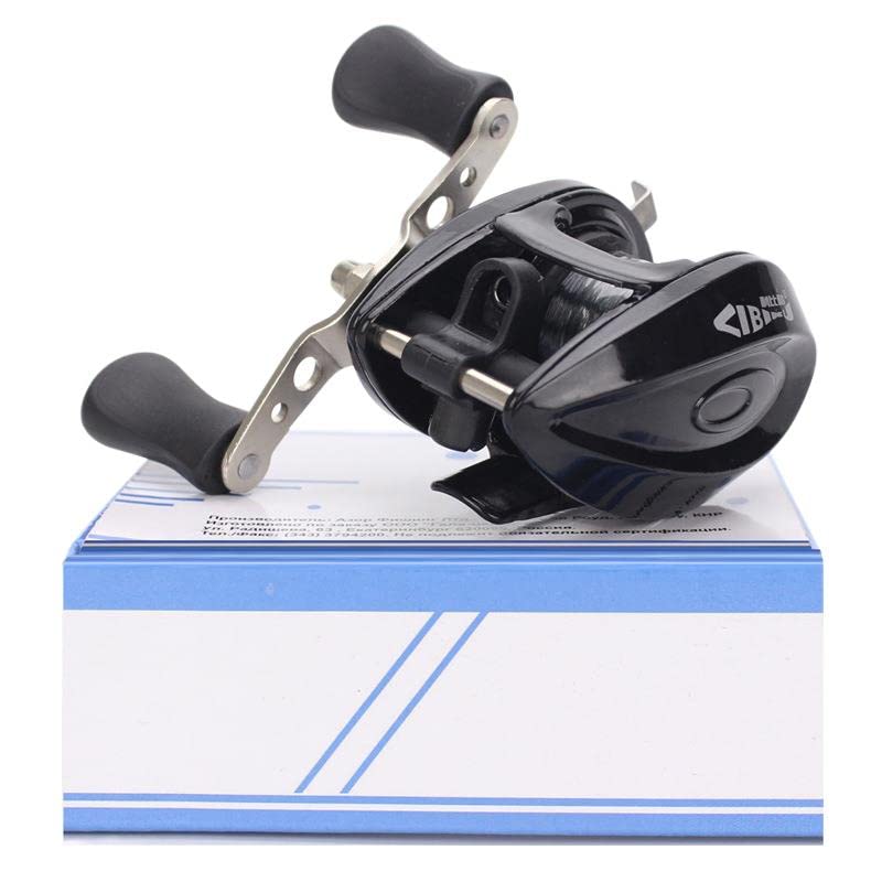 Madi Kay Designs Fishing Gear 迷你初级水滴轮自带鱼线5+1轴承新手袖珍鱼