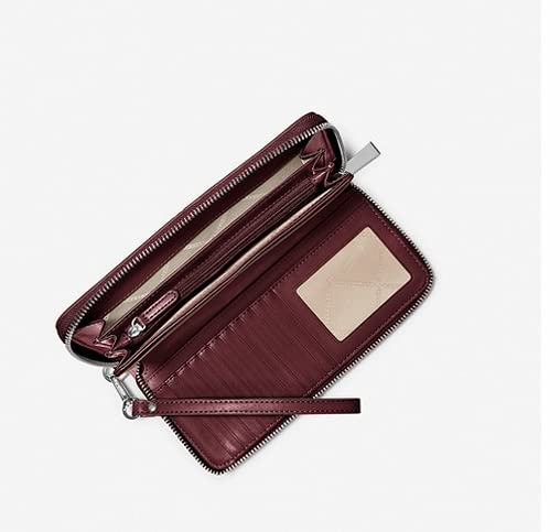 Michael Kors Jet Set Travel Continental One Size (Merlot)