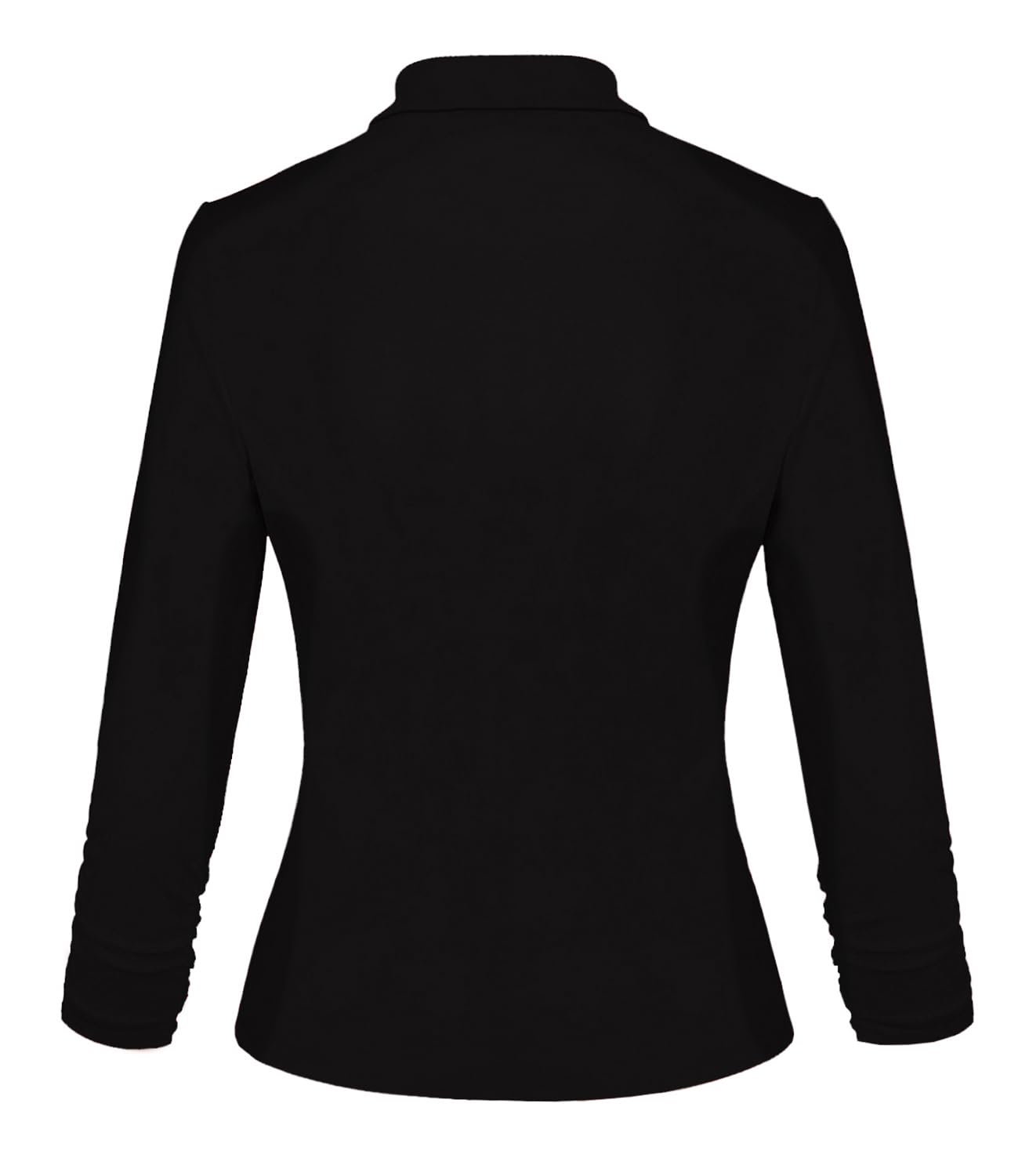 Hybrid & Company Women Premium Nylon Ponte Office Blazer JK1131 1073T BLACK L