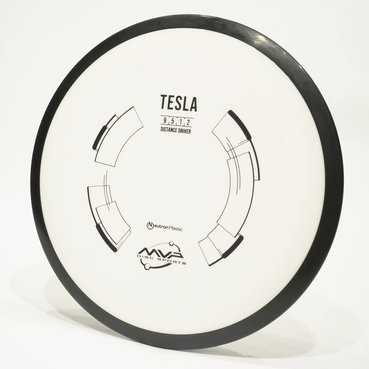 MVP Tesla (Neutron) Driver Golf Disc, Pick Color/Weight [Stamp & Exact Color May Vary] Orange 159 Grams or Less