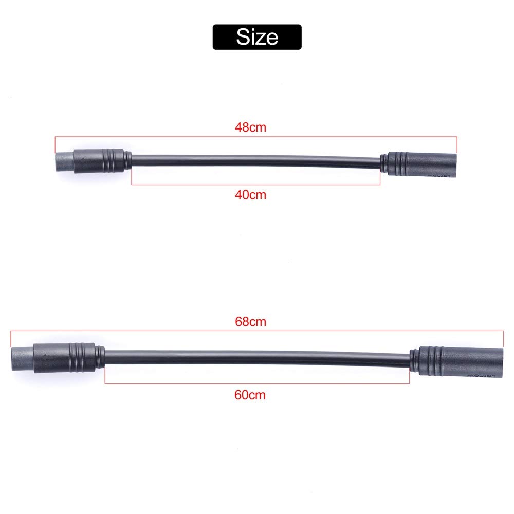 JUNSTAR 8 Pin 1T4 Extension Cable for Bafang BBS mid Motor