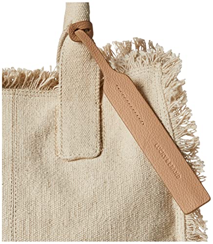 Lucky Brand womens Dina Tote, Natural Multi, One Size US