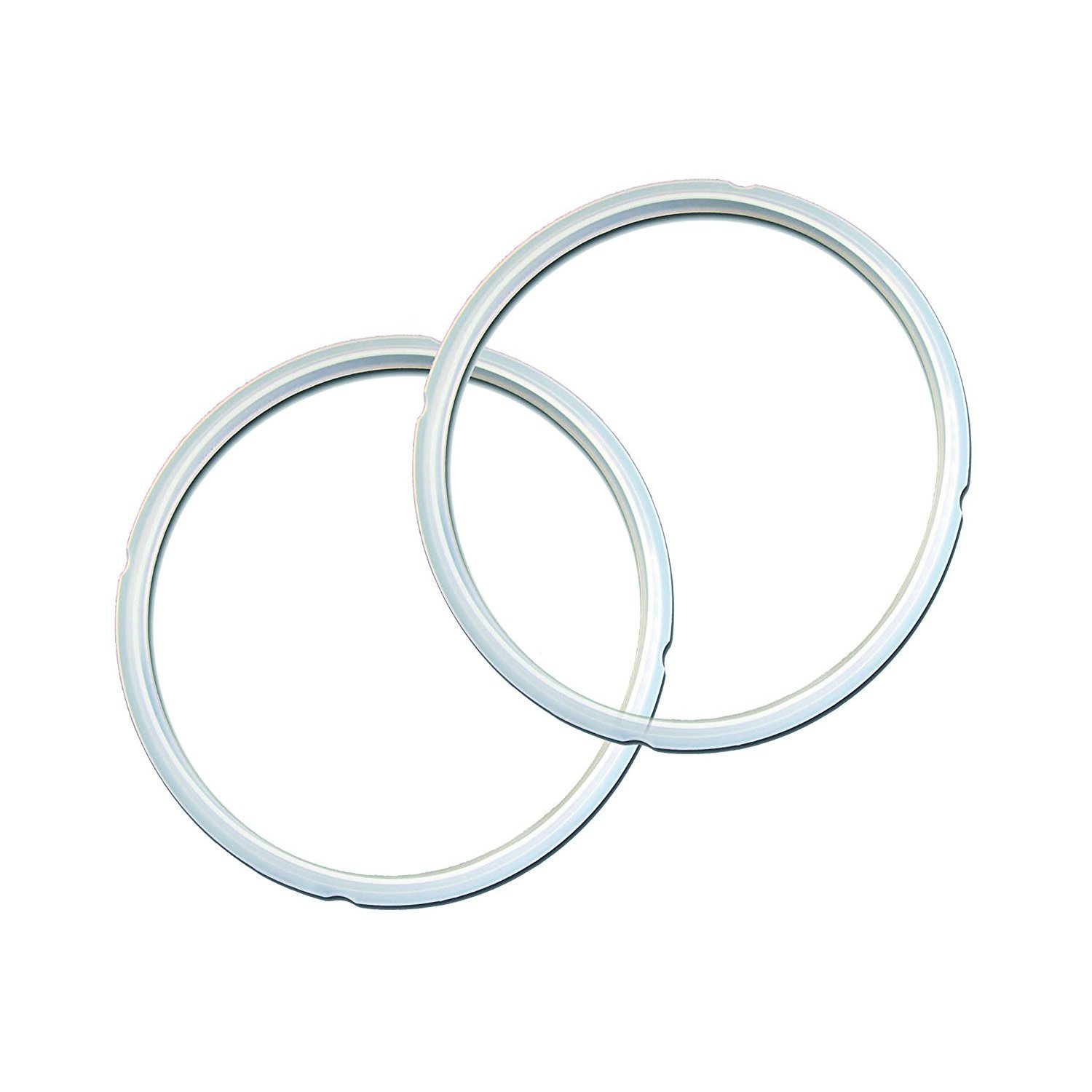 Instant Pot Sealing Rings 2-Pack Clear 5 & 6 Quart and Silicone Cover 5 & 6 quart