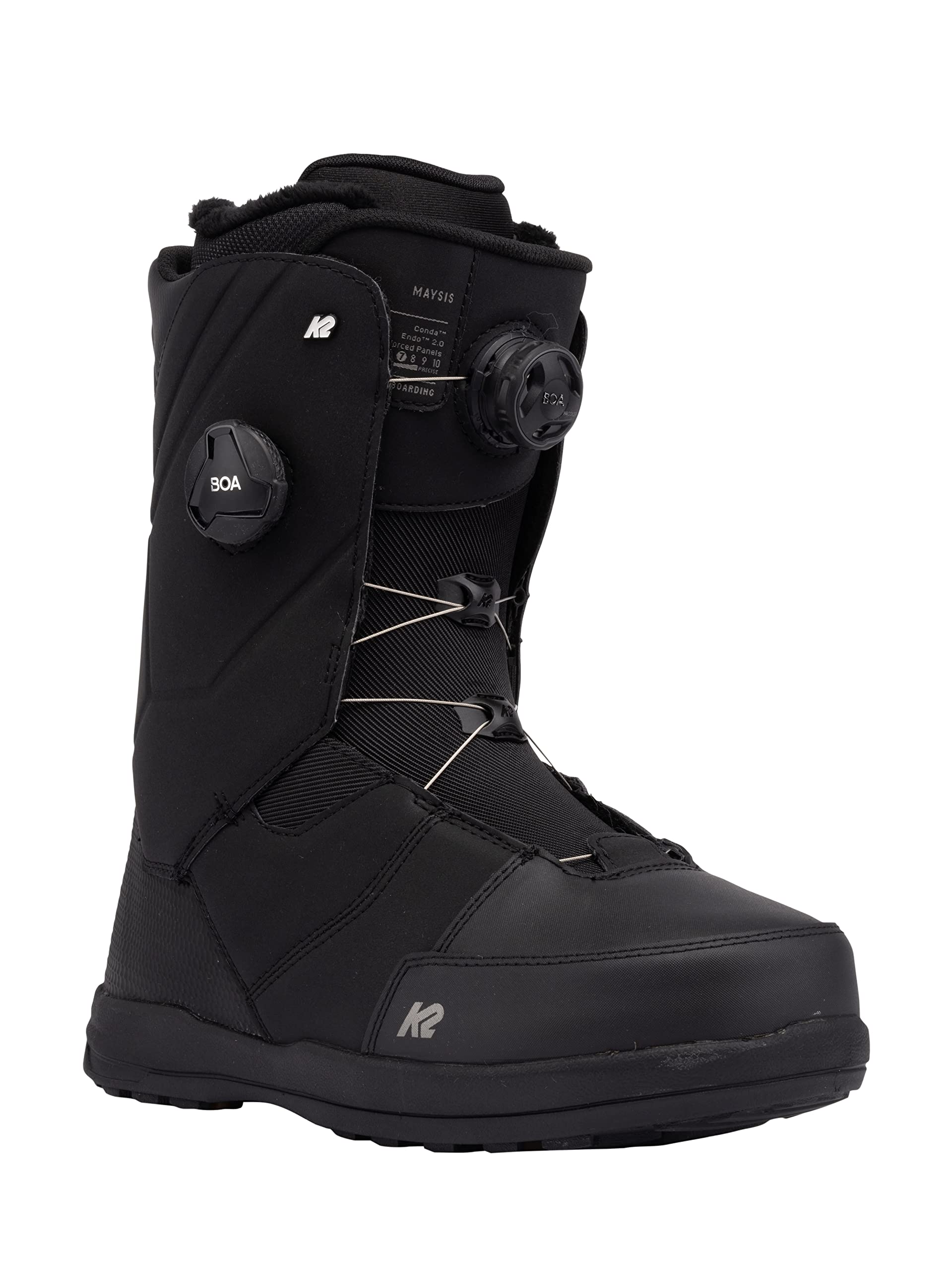 K2 Maysis Wide Snowboard Boots Mens Sz 11 (W) Black
