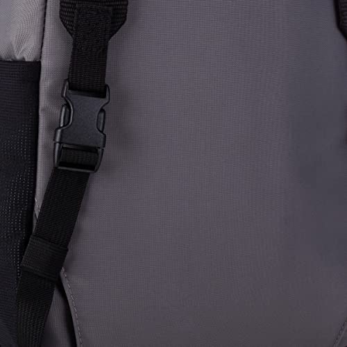 JanSport Off Campus Sling Bag - Convertible Crossbody Backpack to Sling with Water Bottle Pocket, Graphite Grey