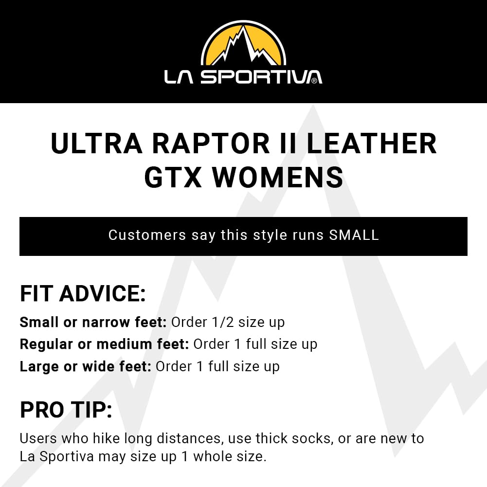 La Sportiva Ultra Raptor II Leather GTX Hiking Shoe - Women's Clay/Mist 40