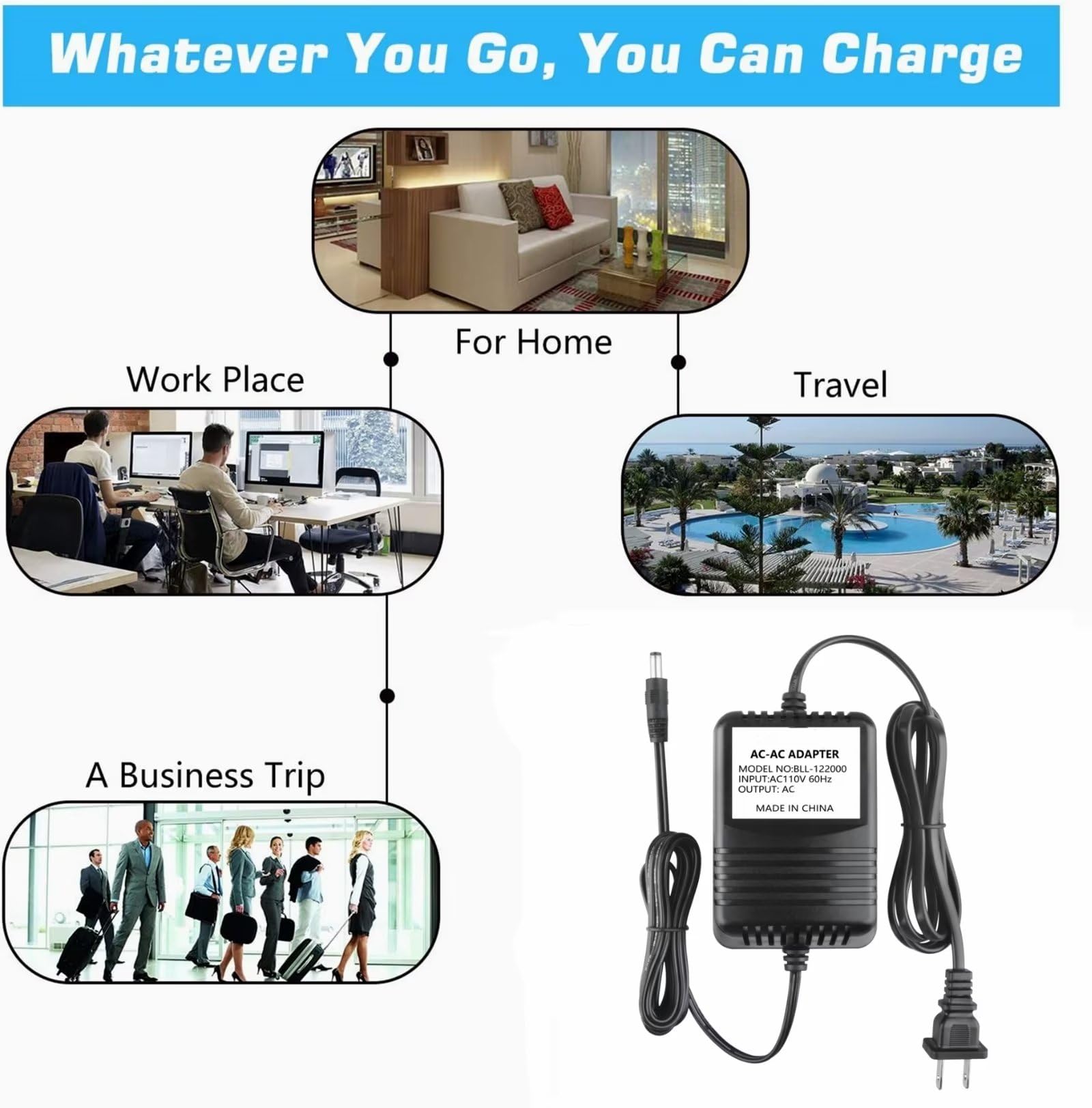 Jantoy AC/AC Adapter Compatible with PetSafe G400-332 / A Wireless Dog Fence G400332 Pet Safe Power Supply Cord Cable PS Wall Home Charger Mains PSU