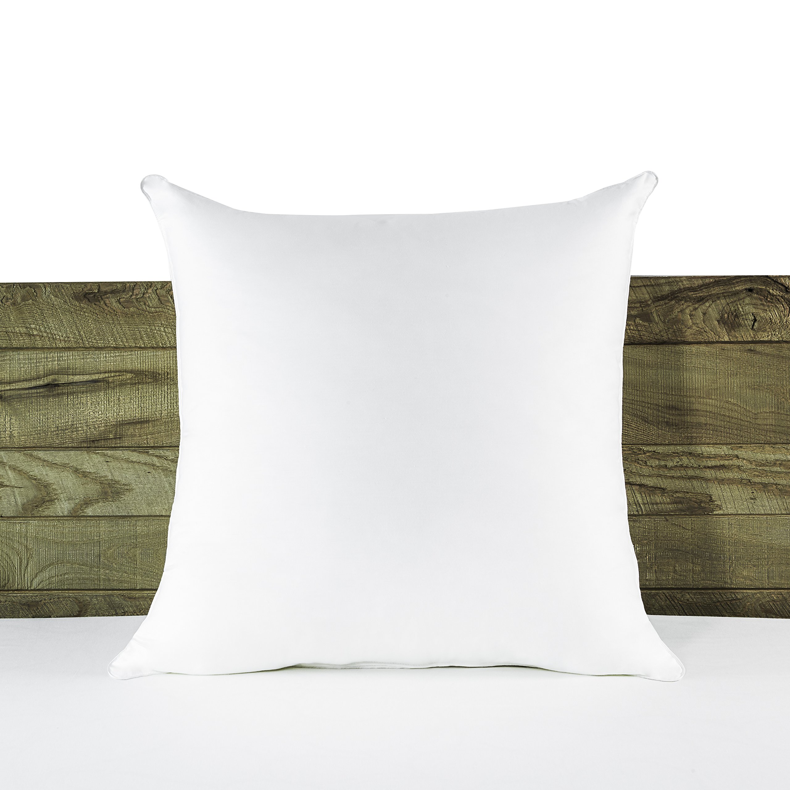 I AM European Pillow, 1 Count (Pack of 1), White
