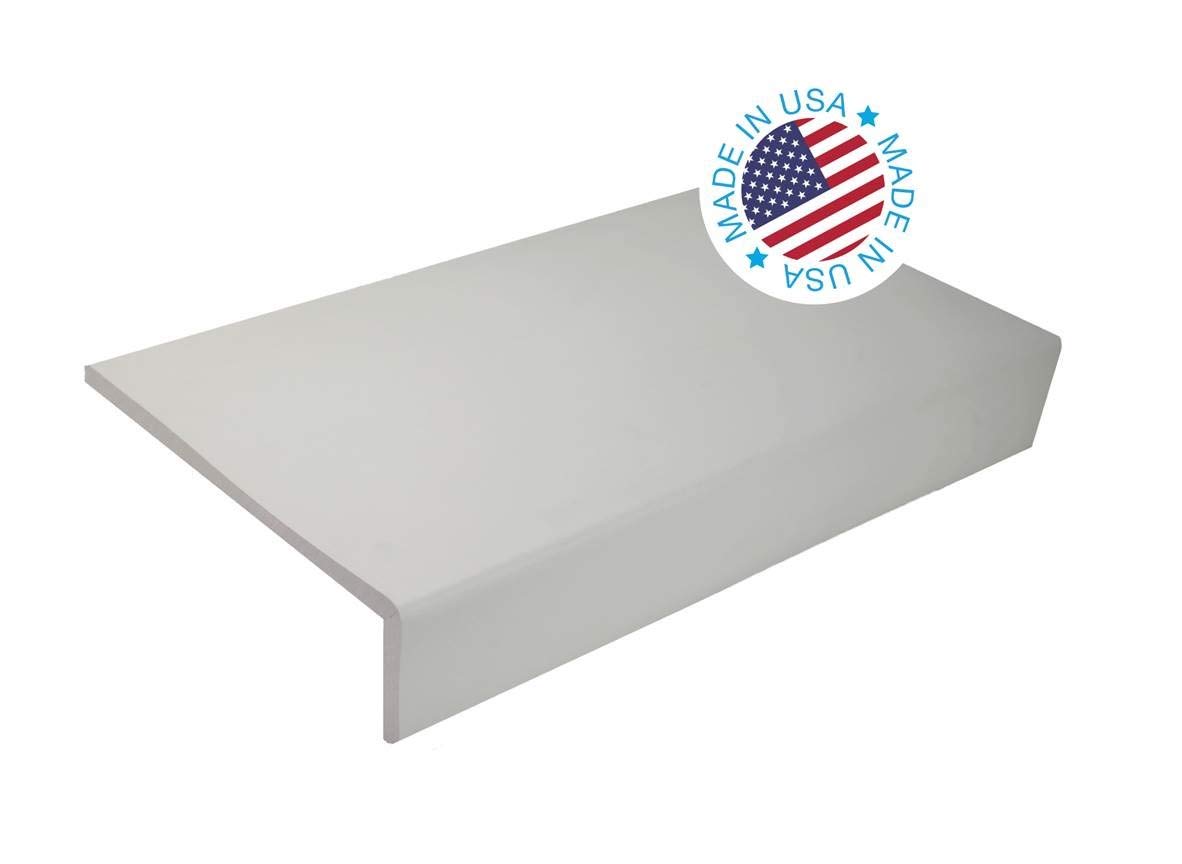 Kidkusion Soft Seat Edge Cushion | Made in USA | 36" | Taupe | Fireplace Cushion and Hearth Pad