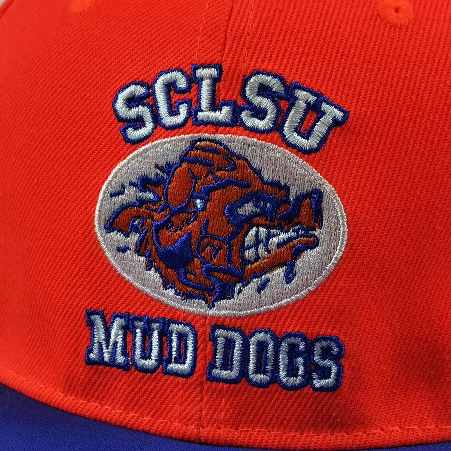 Kaleid The Waterboy #9 Bobby Boucher Adam Sandler Mud Dogs Movie Baseball Cap Snapback Hat Embroidered Adjustable Orange, 7-7 58