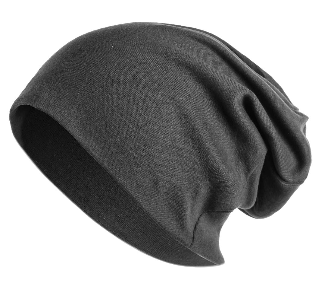 JOYEBUY 4 Pack Women Men Stylish Thin Hip-hop Soft Stretch Knit Slouchy Beanie Hat Skull Cap (Style F)