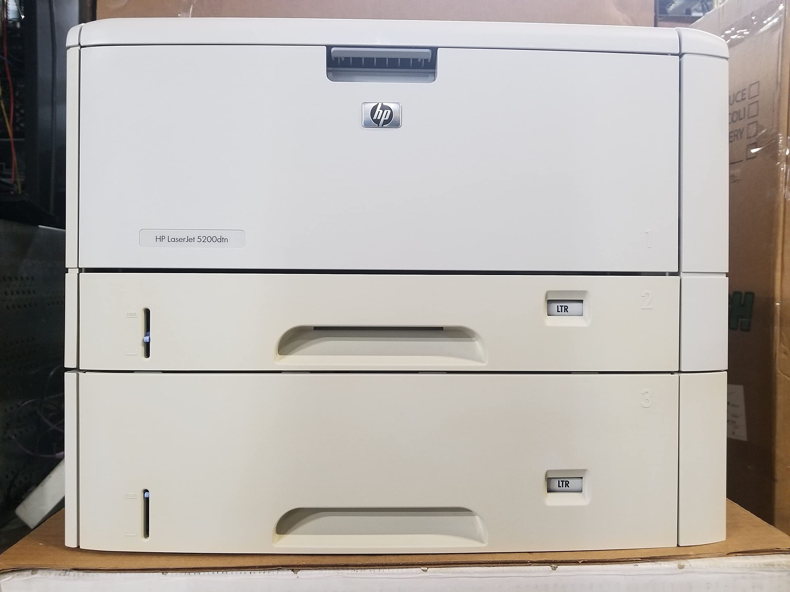 HP Laserjet 5200DTN Printer. 35 Ppm, Prints 3 X 5 To 12.28 X18.5 In. 128MB Std. (Renewed)