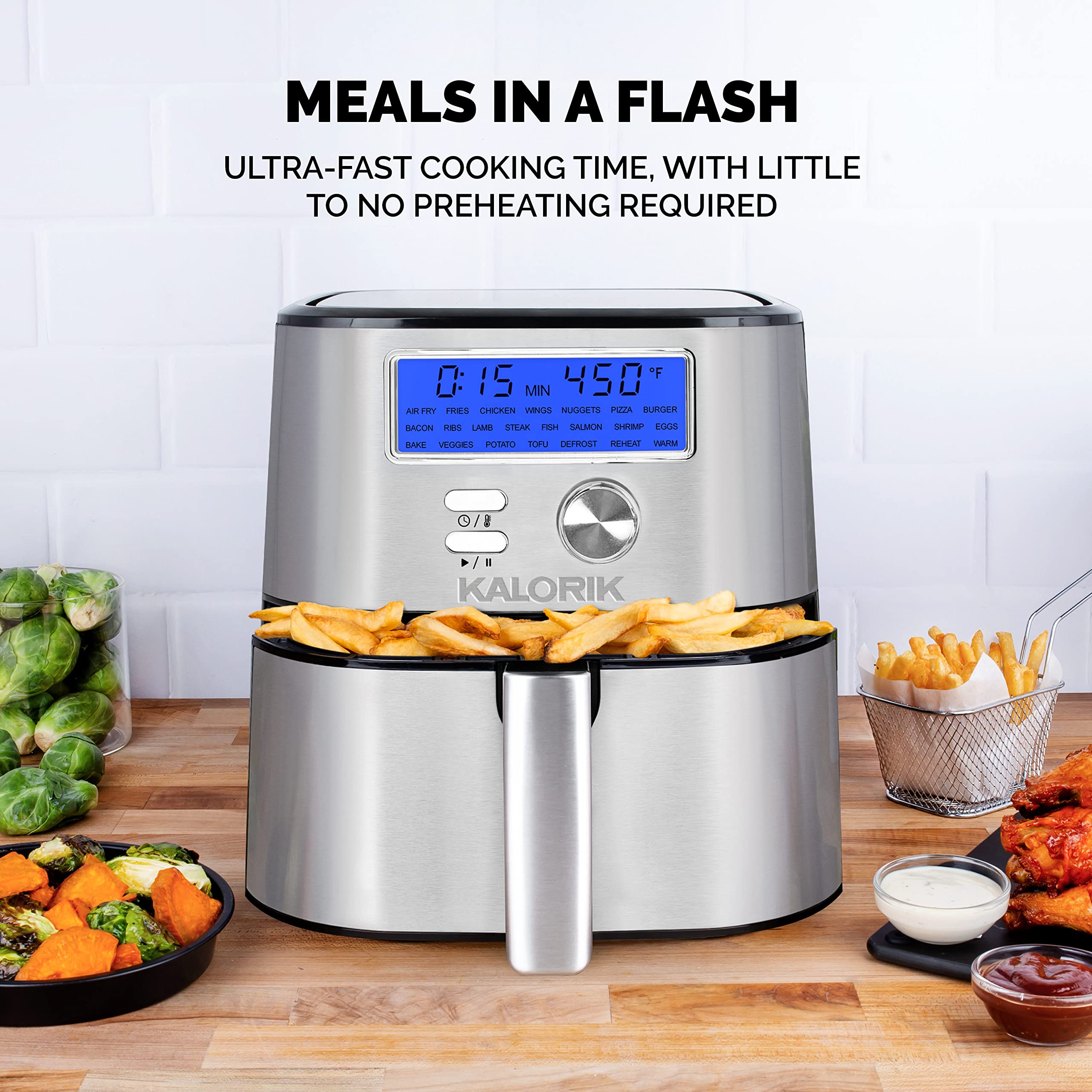 Kalorik MAXX Plus 4 Quart Digital Air Fryer