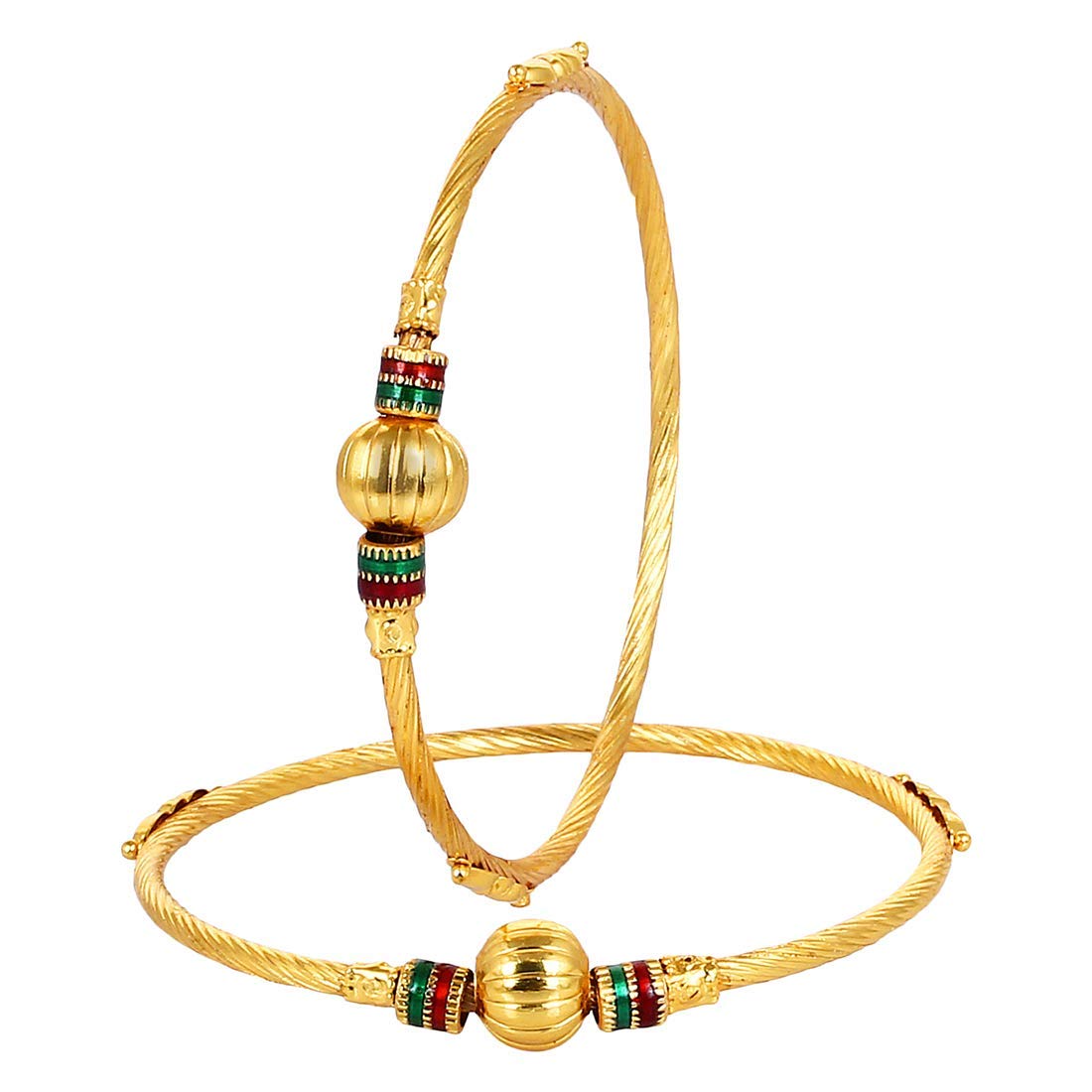 Kalyani Gold Plated Bangles Combo of 6 Bangles Jewellery For Women
