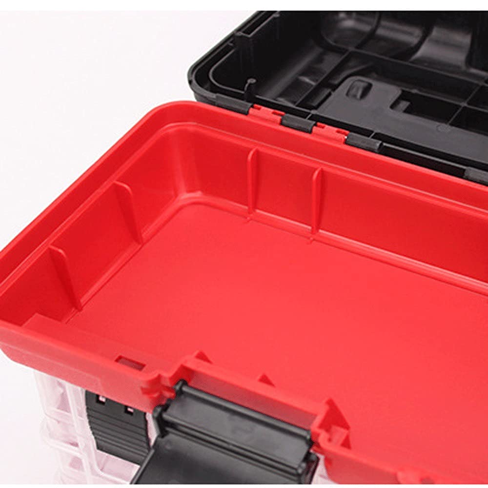 LMMDDP Multifunctional Fishing Box 4-layer Storage Box Storage Box Fishing Tool Box Fishing Collection Box
