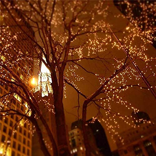 HGKFJH Solar Outdoor Indoor 100LED Copper Wire String Outdoor Home Waterproof lamp String with Landscape Garden Lighting