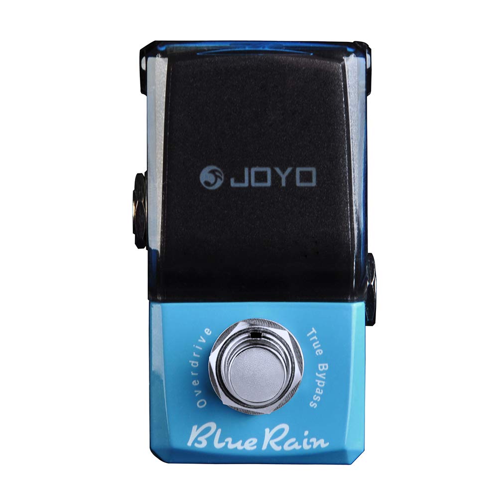 JOYO Overdrive Mini Pedal for Electric Guitar Pedal Effect - True Bypass Ironman Series (Blue Rain JF-311)