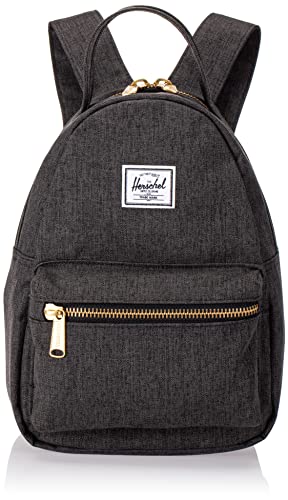 Herschel Nova Backpack, Black Crosshatch, Mini 9L