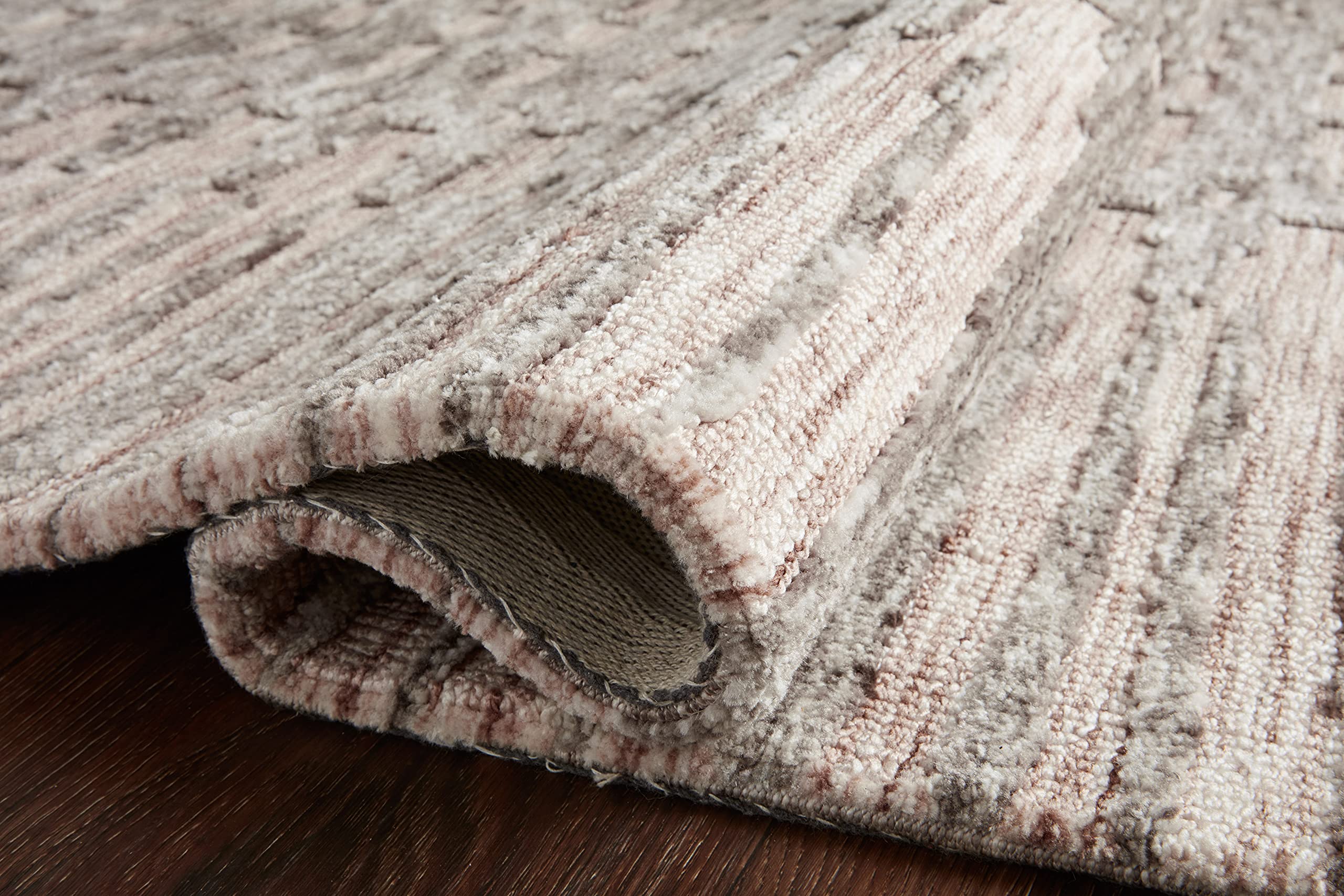 Justina Blakeney x Loloi Yeshaia Collection YES-07 Lagoon / Mist 18" x 18" Sample Rug