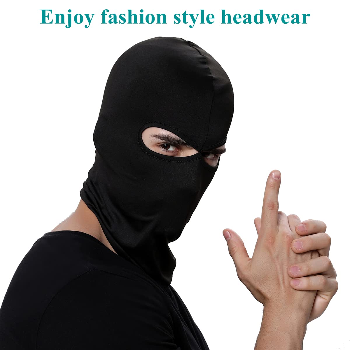 JUSDIQIR Face Mask Cap Scarf