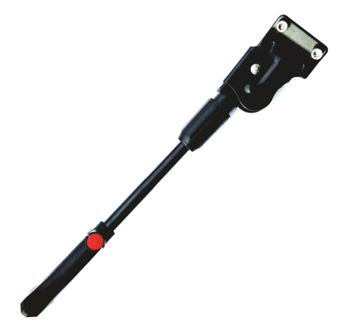 HOUTBY Bike Kickstand Steel Quick Adjust Height for Mountain Road BMX MTB Rear Side Bicycle Black