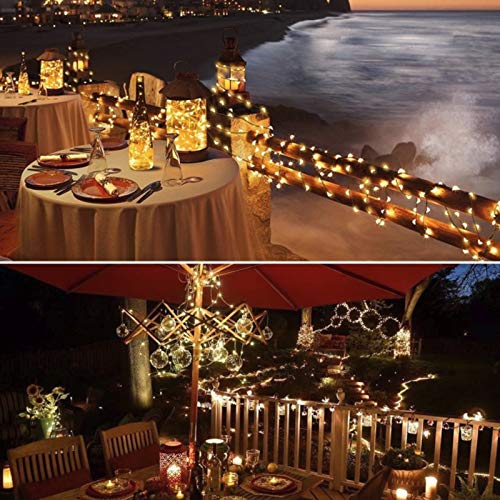 hhxiao String Light 10m Led Outdoor Lamp 100 LEDs String Lights Fairy Holiday Christmas Party Home Garland Garden Waterproof Lights