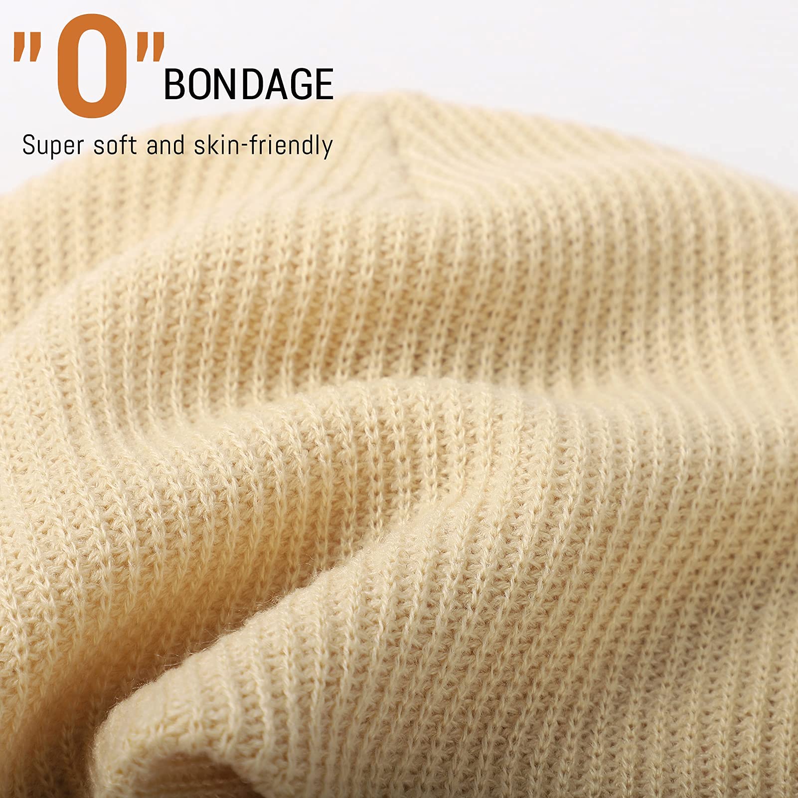 Lvaiz Winter Knitted Beanie Hats for Women Stretchy Soft Thin Cap Mens Slouchy Warm Cable Hat Green