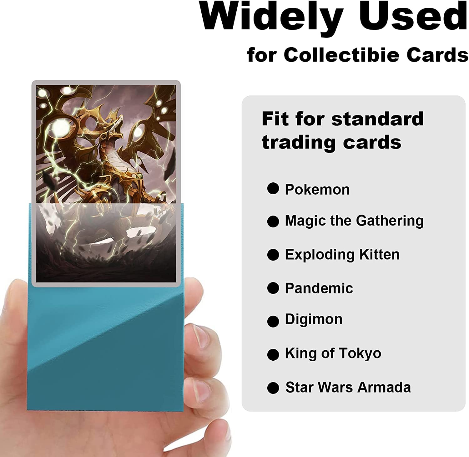 OBKOJJ Card Sleeves 240 PCS Standard Ultra Pro Card Sleeves for Trading Cards Protector for Baseball Card 3.6x2.6 Inch (Pink)