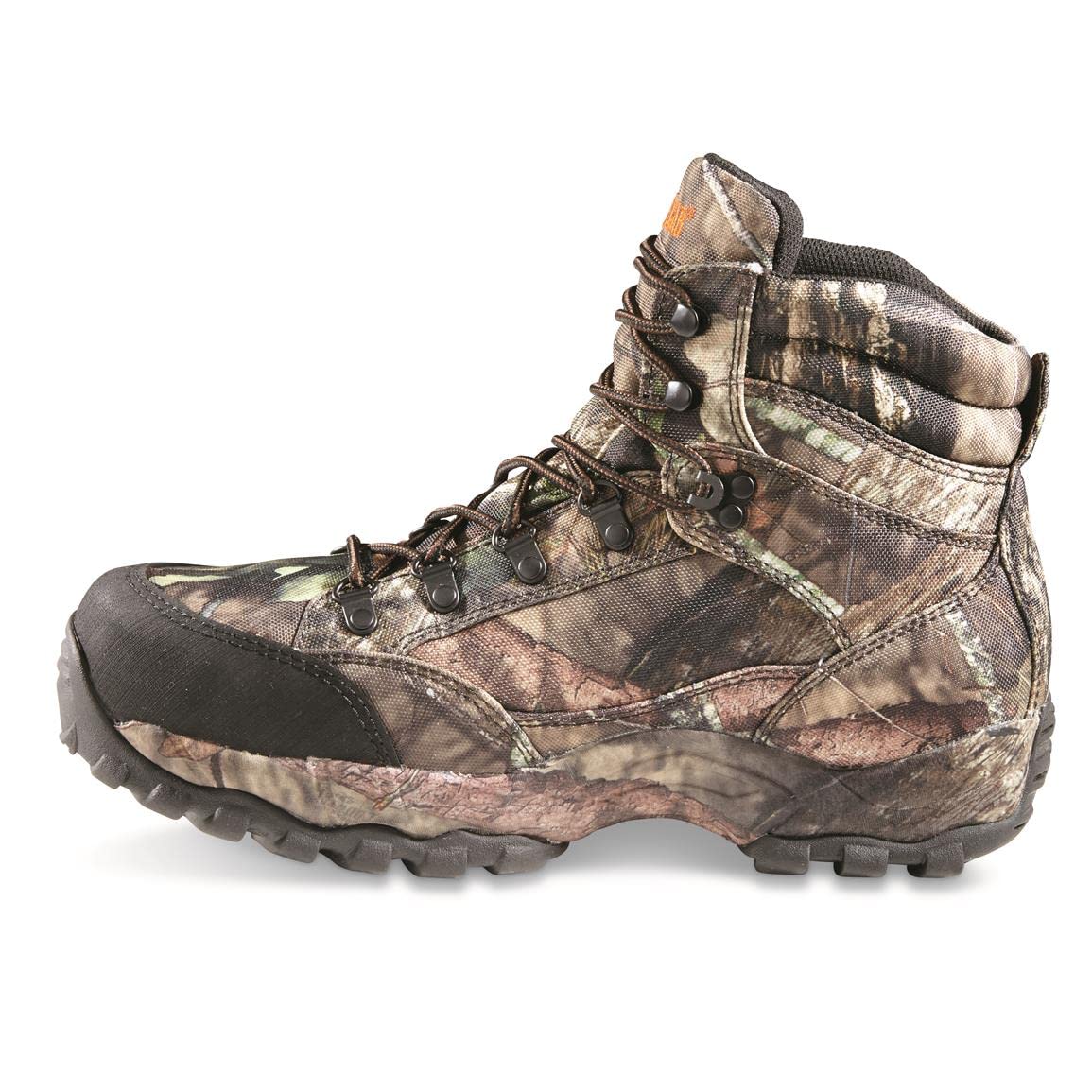 Guide Gear Men's Guidelight II 6" Uninsulated Waterproof Hunting Boots, Mossy Oak Break-Up Country, 10D (Medium)
